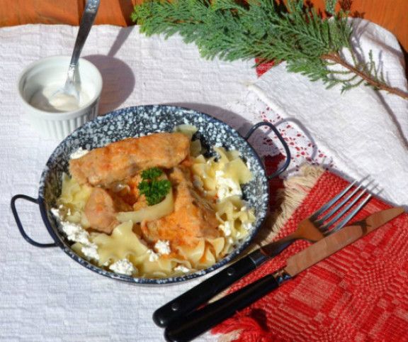 Harcsapaprikás csuszával Recept képpel Mindmegette hu