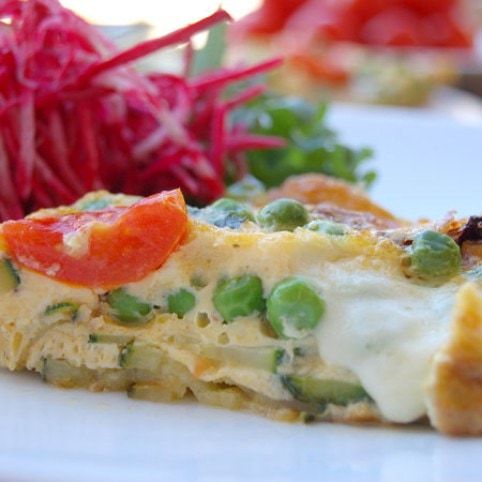 Cukkinis paradicsomos frittata Recept képpel Mindmegette hu