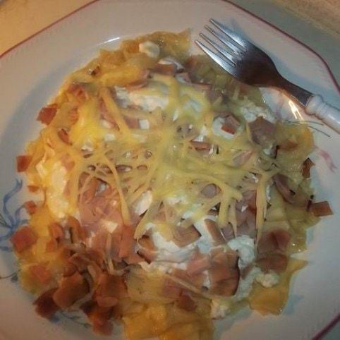 Túrós csusza sonkásan szalonnásan Recept képpel Mindmegette hu