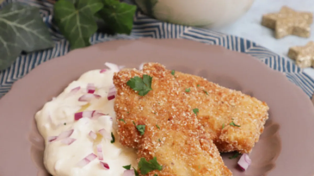 Szezonális kedvenceink: rántott hal majonézes krumplisalátával ...