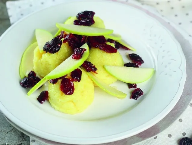 Mandulatejes római galuska mézes gyümölcsökkel Recept képpel ...