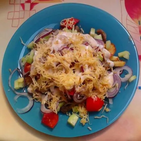 Gyros tál II. Recept képpel | Mindmegette.hu