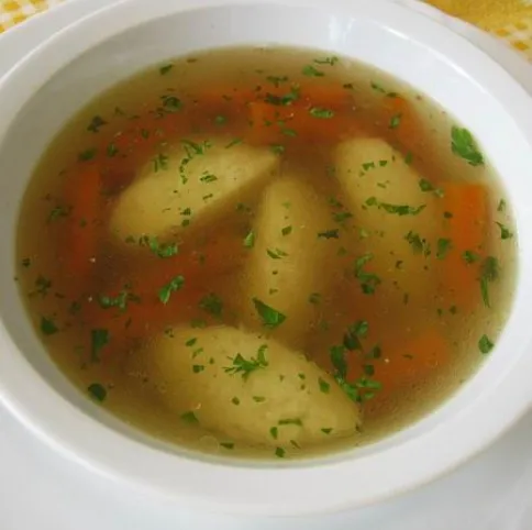 Orjaleves grízgaluskával Recept képpel | Mindmegette.hu
