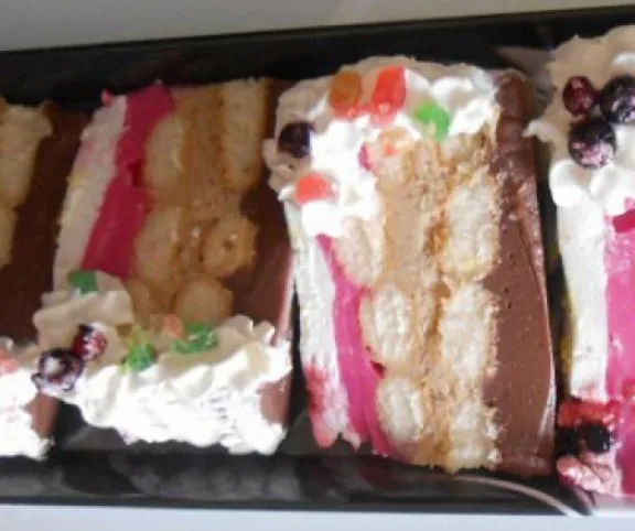 Pudingos gesztenyés parfé torta (sütés nélkül) Recept képpel ...