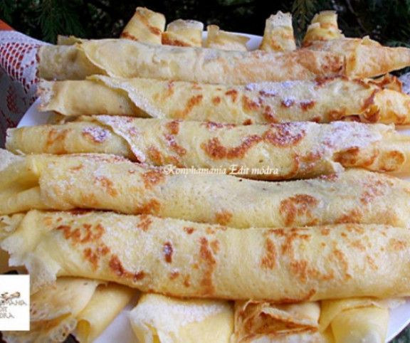 Hagyományos palacsinta receptje | Mindmegette.hu