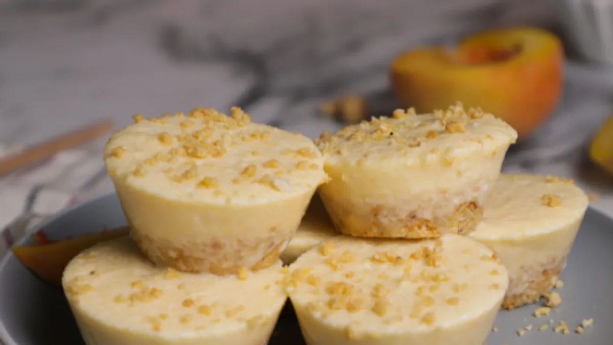 Hűsítő és mennyei: jeges barackos muffin | Mindmegette.hu