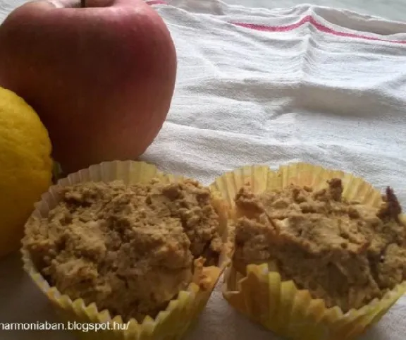 Citromos-almás muffin quinoa liszttel Recept képpel | Mindmegette.hu