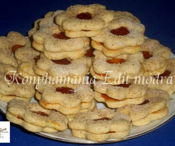 Narancsos-diós linzer Recept képpel | Mindmegette.hu