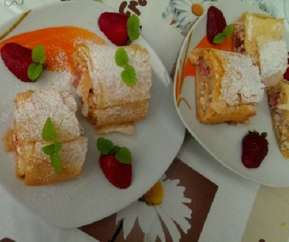 Epres-túrós rétes (teljes kiőrlésű lisztből) Recept képpel | Mindmegette.hu