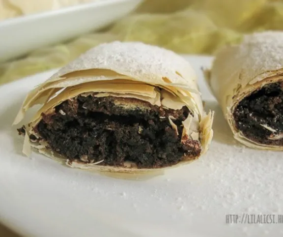 Csokis rétes Recept képpel | Mindmegette.hu