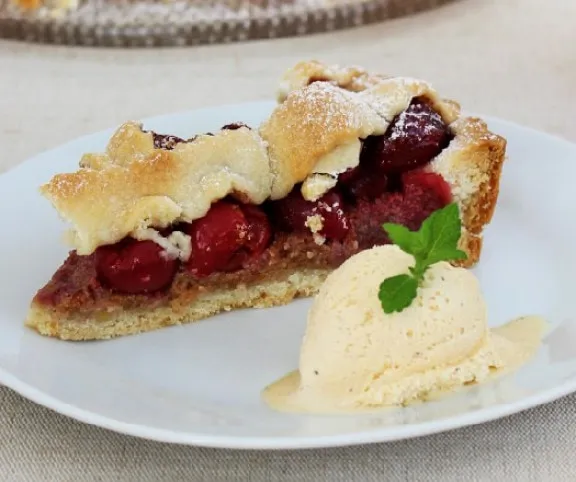 Cseresznyés-diós pite Recept képpel | Mindmegette.hu