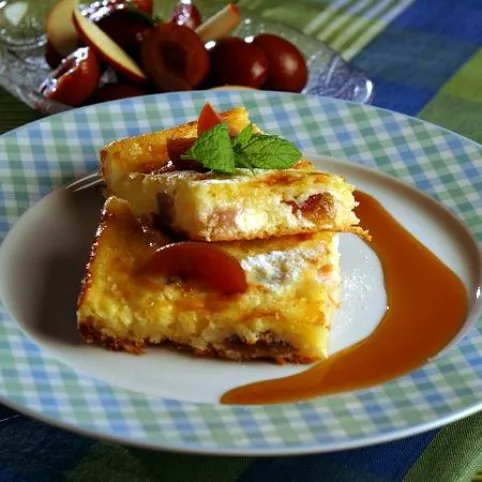 Szilvás rakott túró Recept képpel | Mindmegette.hu
