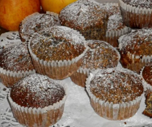 Mákos-almás muffin Recept képpel | Mindmegette.hu
