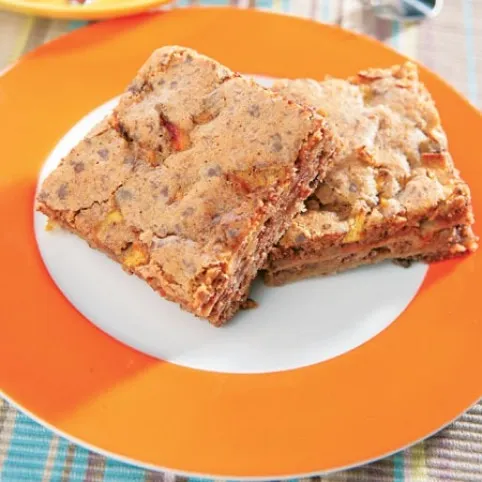 Csokis-barackos szelet Recept képpel | Mindmegette.hu