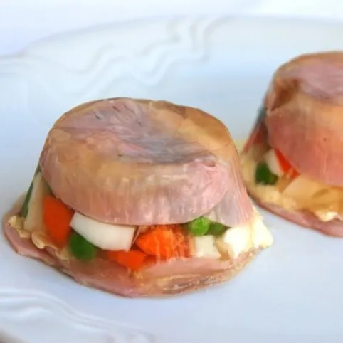 Zöldséges-sonkás aszpik Recept képpel | Mindmegette.hu