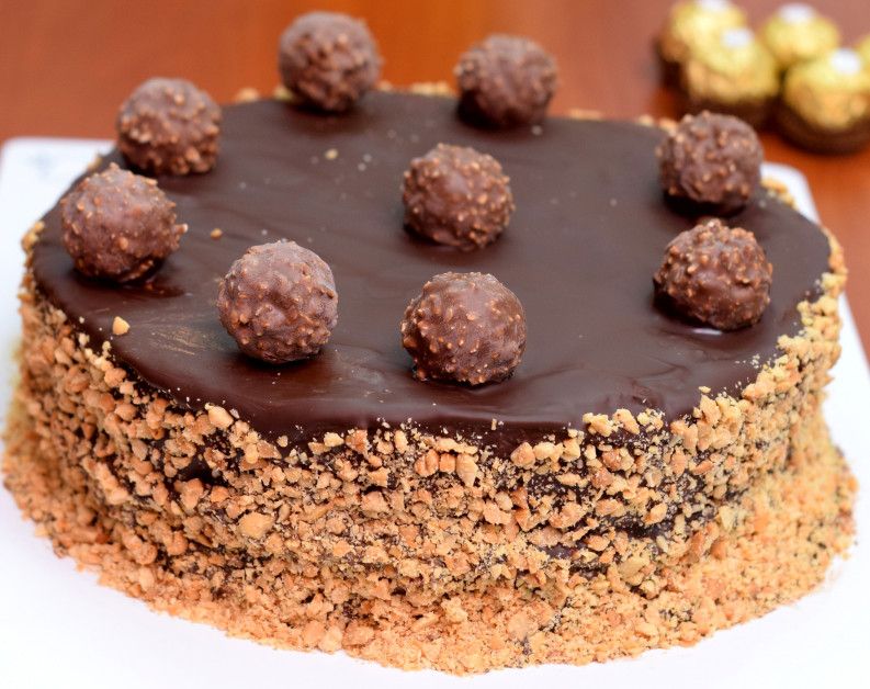 Ferrero Rocher torta Recept képpel | Mindmegette.hu