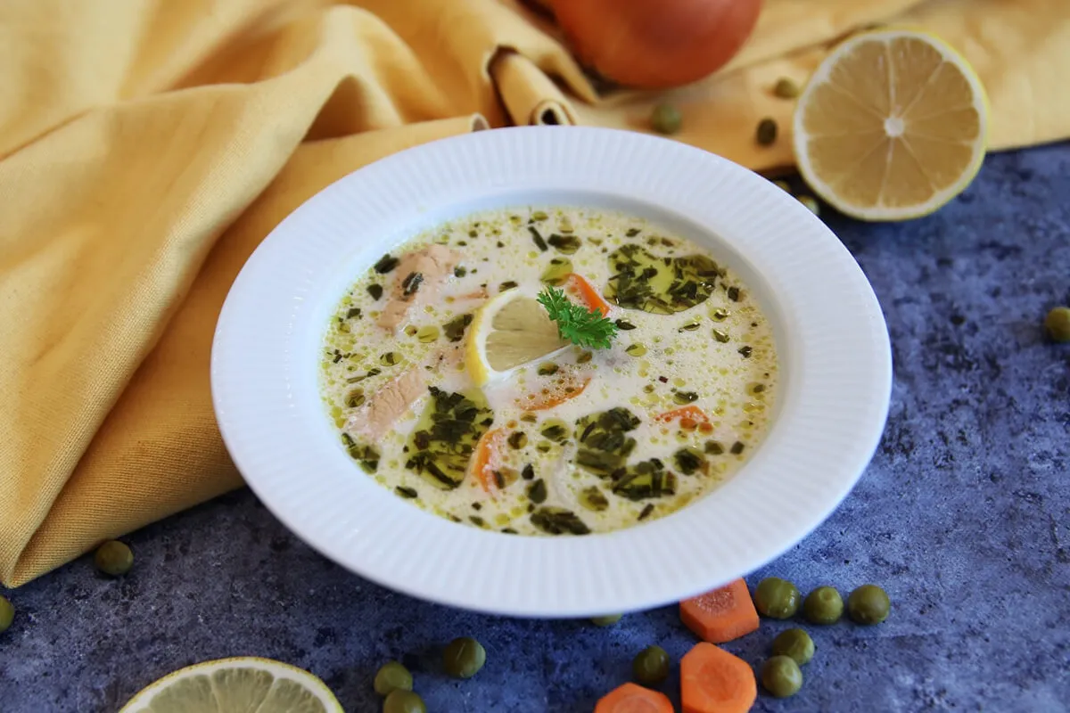 Citromos-tárkonyos csirkeraguleves | Mindmegette.hu