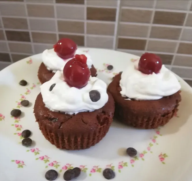 Fekete-erdő muffin Recept képpel | Mindmegette.hu