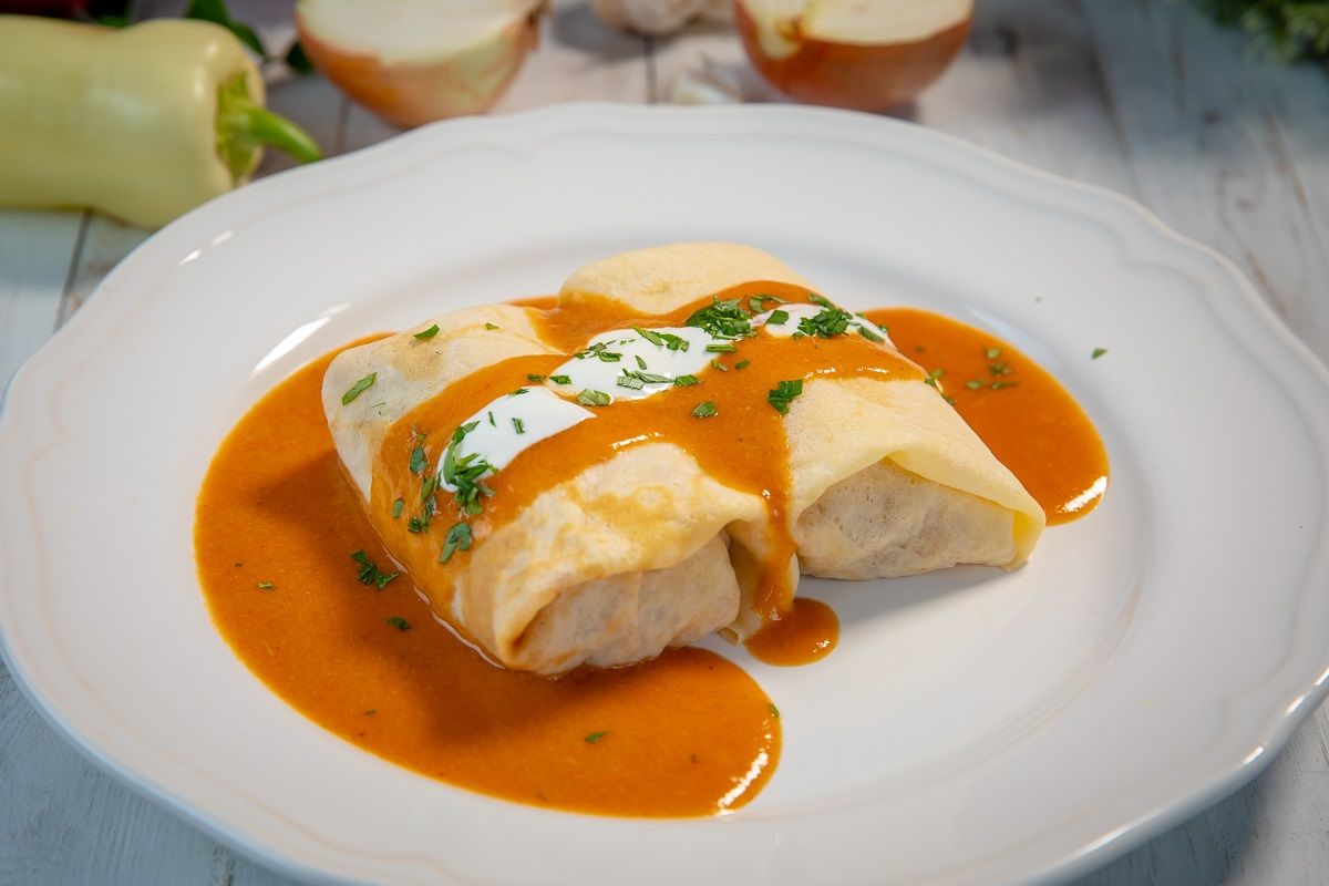 Csirkés hortobágyi palacsinta | Mindmegette.hu