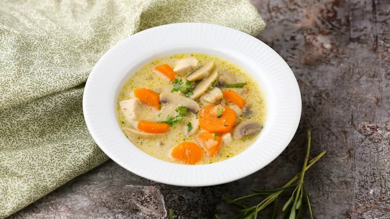 Tejfölös gombaleves receptje | Mindmegette.hu